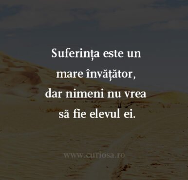 Citate despre suferinta.